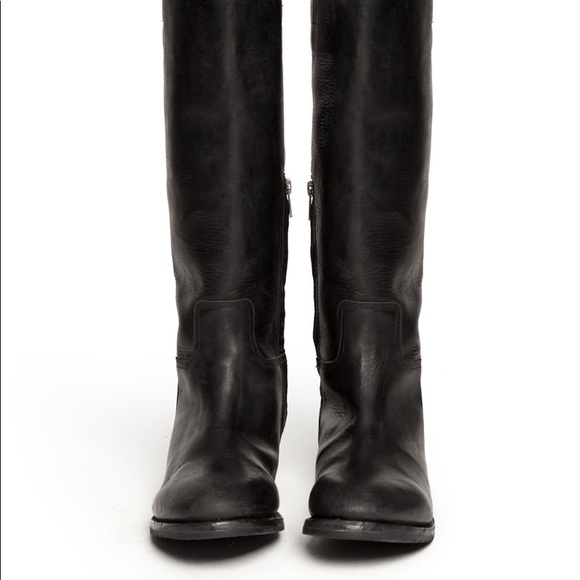 Ash | Shoes | Ash Prince Bias Black Leather Riding Boots 37 | Poshmark